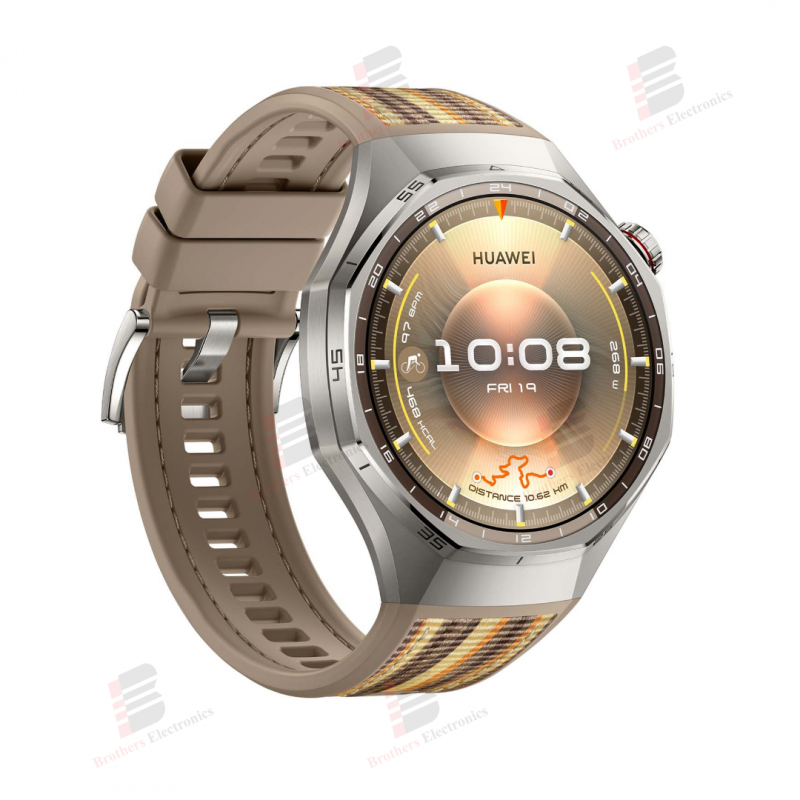 Huawei GT6 Pro Atum 46mm Smartwatch – GPS + WiFi, Titanium Black